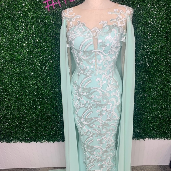 MNM Couture | Dresses | Mint Mnm Couture Gown Nwt | Poshmark